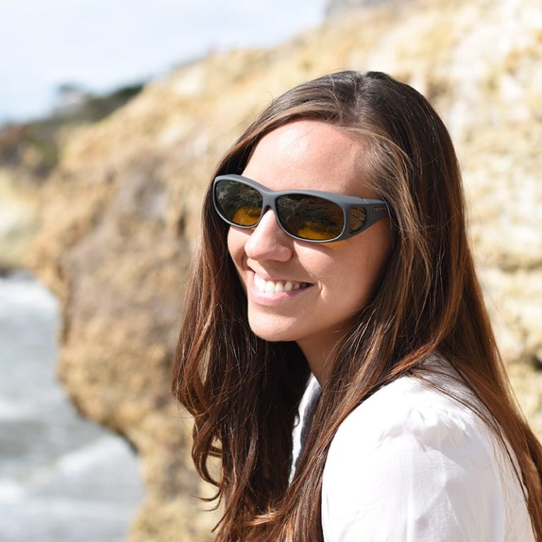 Mini Slim (MS) Slate Polarised Yellow - Cocoons Fitovers UK