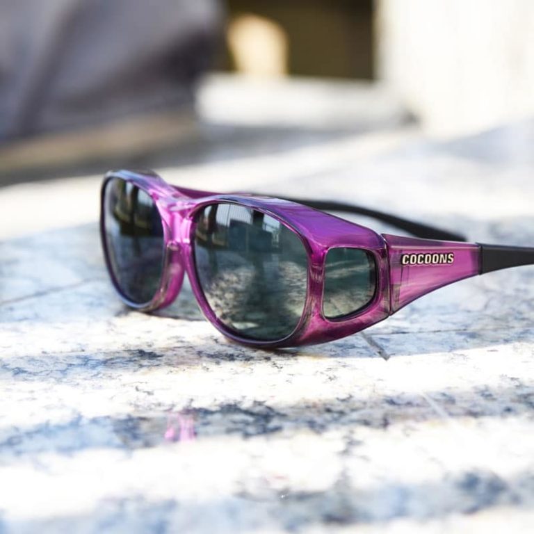 Slim Line (M) Amethyst Polarised Gray - Cocoons Fitovers UK